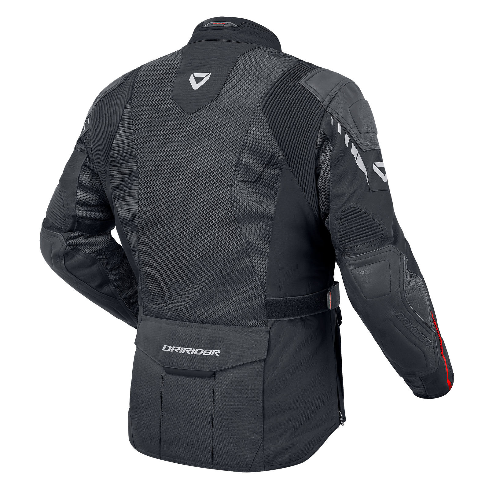 DRIRIDER NORDIC V AIRFLOW JACKET BLACK