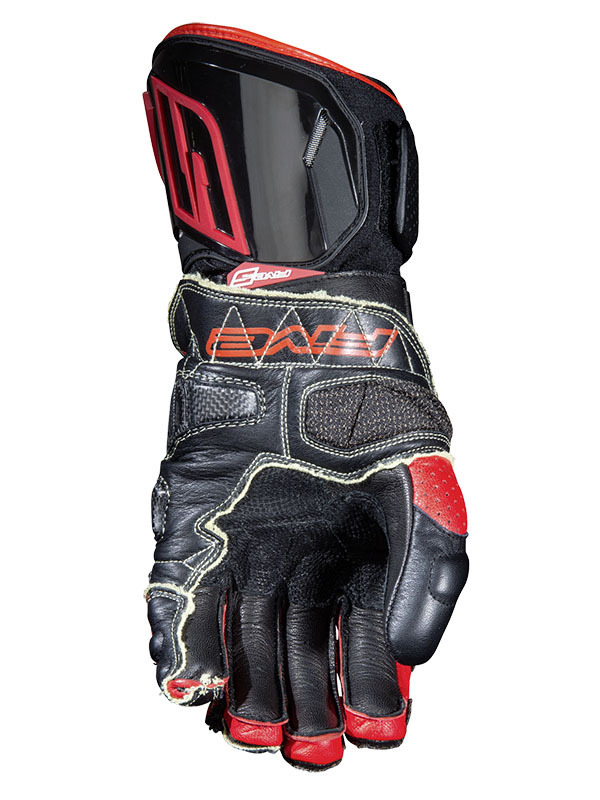 FIVE RFX RACE GLOVES BLACK/RED