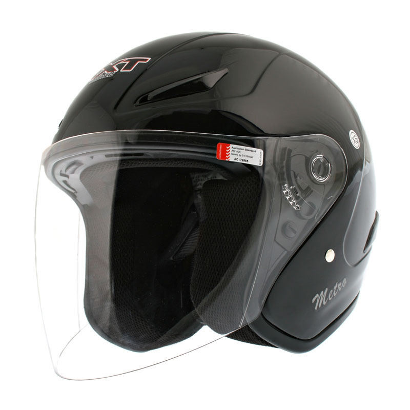 RXT A218 METRO HELMET GLOSS BLACK