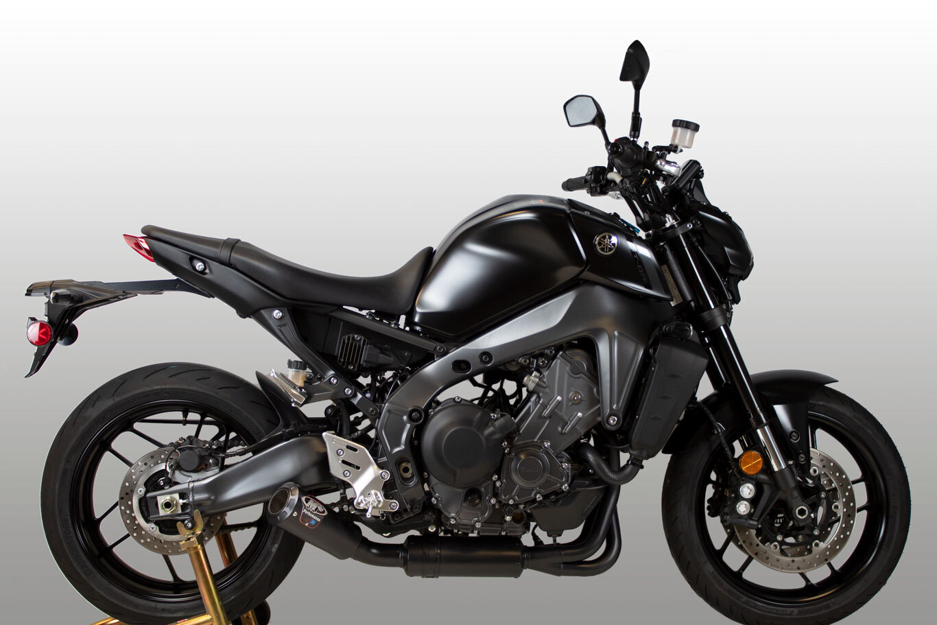 M4 ALL BLACK FULL SYSTEM MT09/XSR900 2021-2024