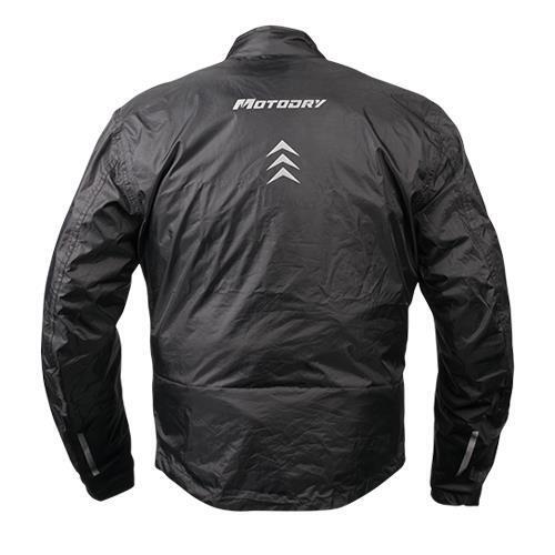 MOTODRY ULTRA VENT RAIN JACKET BLACK