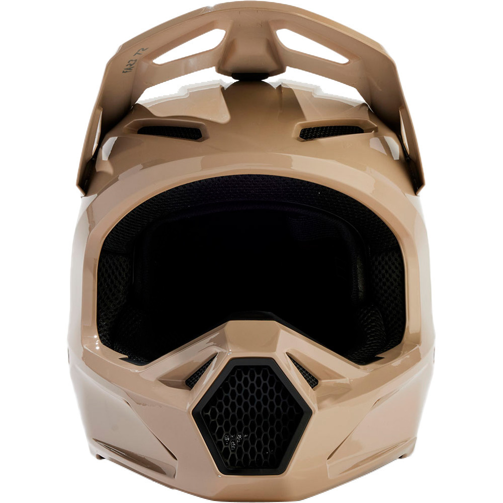 FOX V1 Solid Off Road Helmet Taupe - Fox