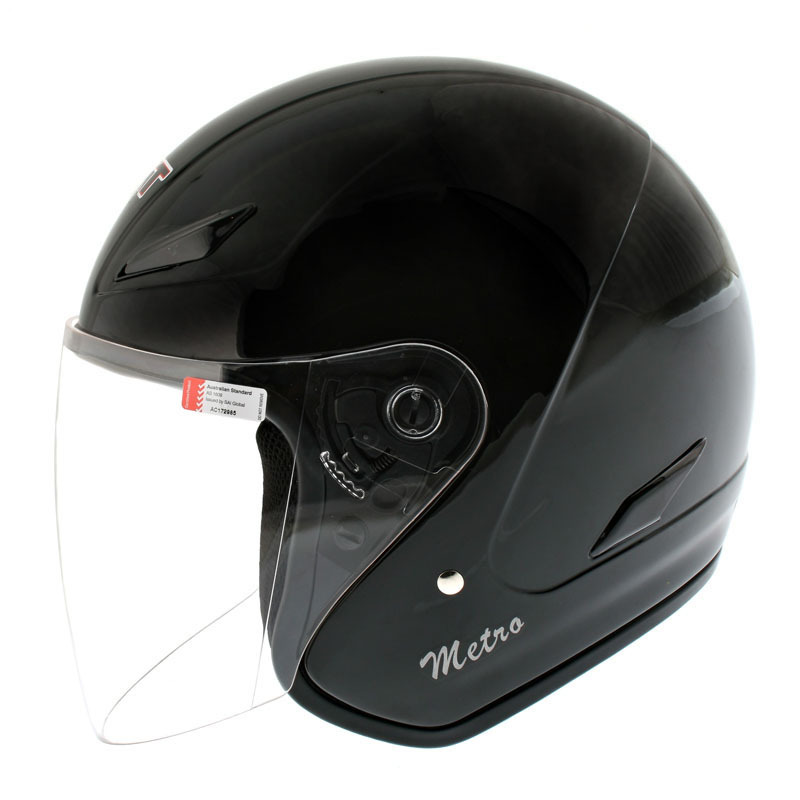 RXT A218 METRO HELMET GLOSS BLACK