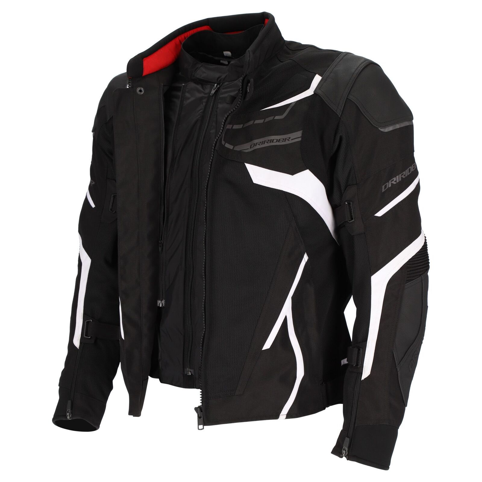 DRIRIDER CLIMATE CONTROL EXO 4 JACKET BLACK/WHITE