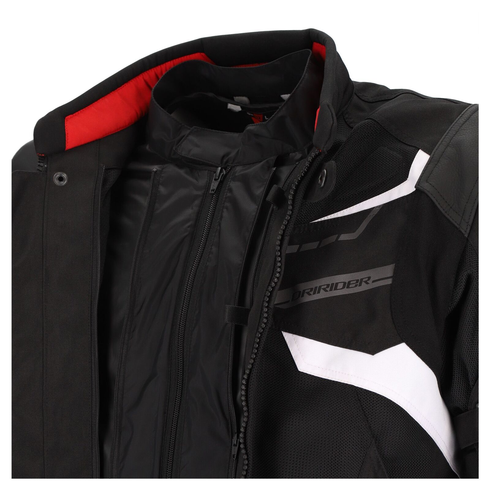 DRIRIDER CLIMATE CONTROL EXO 4 JACKET BLACK/WHITE