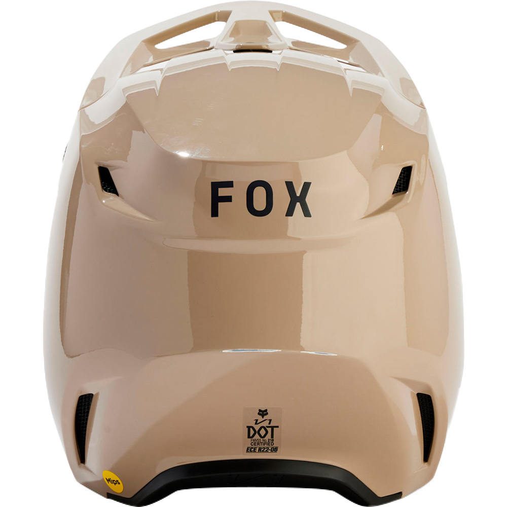 FOX V1 Solid Off Road Helmet Taupe - Fox